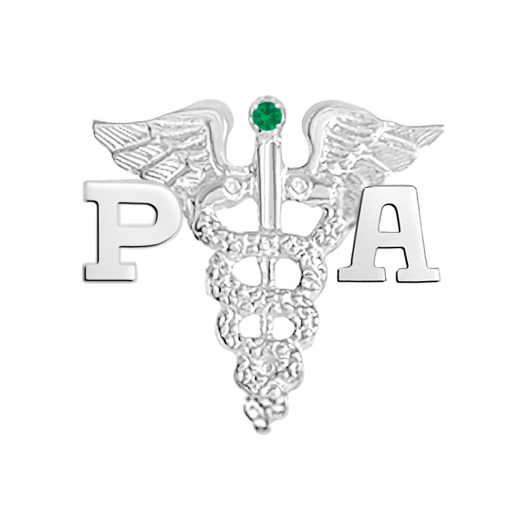 Physician Assistant PA Pin in Silver - Etsy