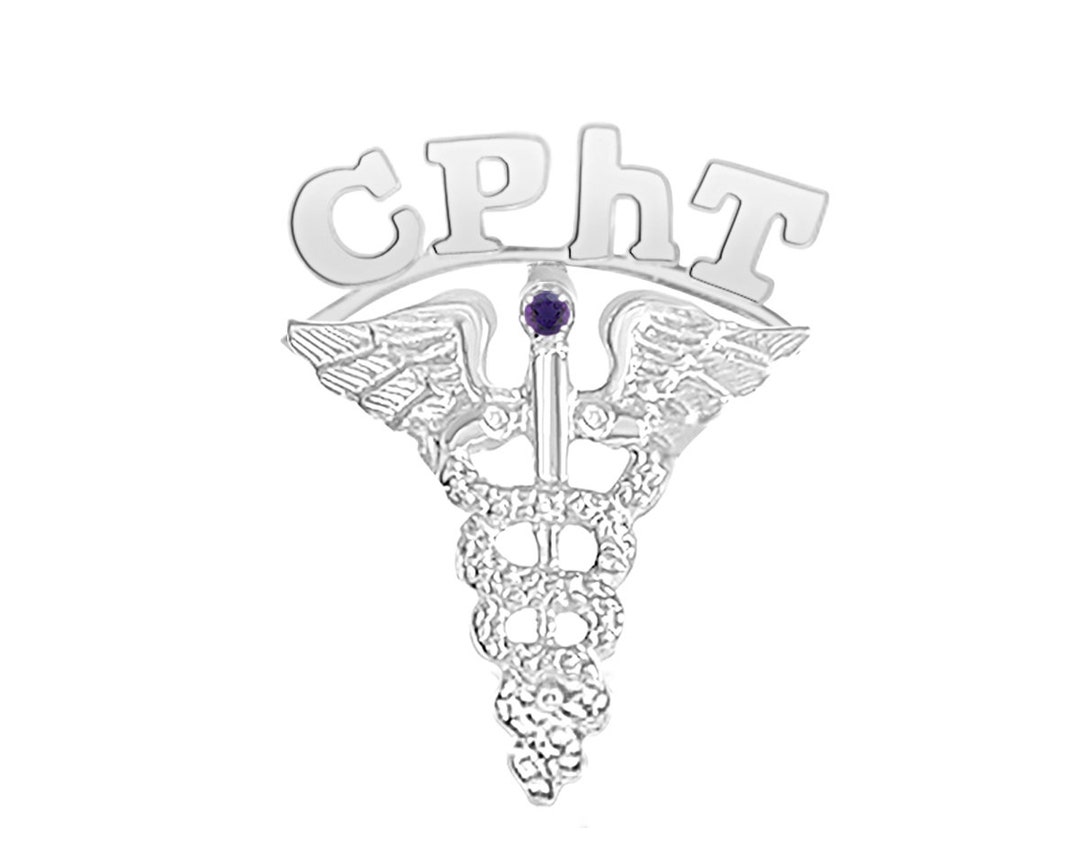 Certified Cpht Graduation Pin in Silver - Etsy