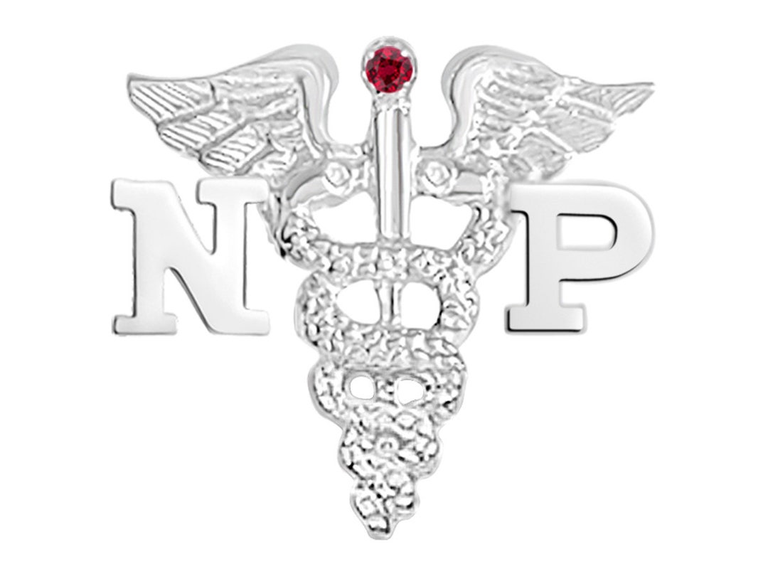 NP Nursing Pins for Graduation in Silver - Etsy