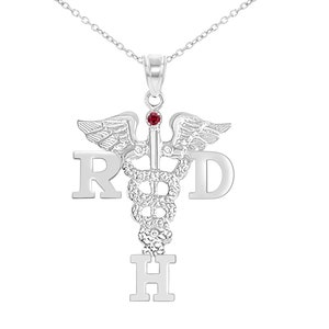 Registered Dental Hygienist RDH Necklace - Etsy