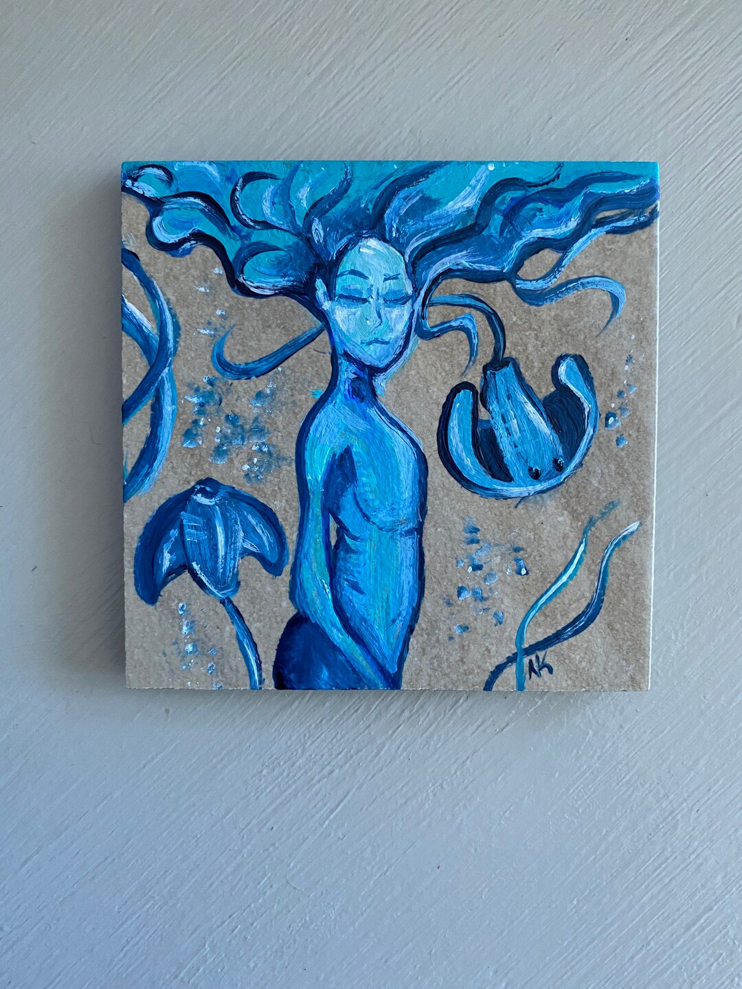 Women and Their Creatures/ Mermaids and Their Spirit Animals / Sharks ...