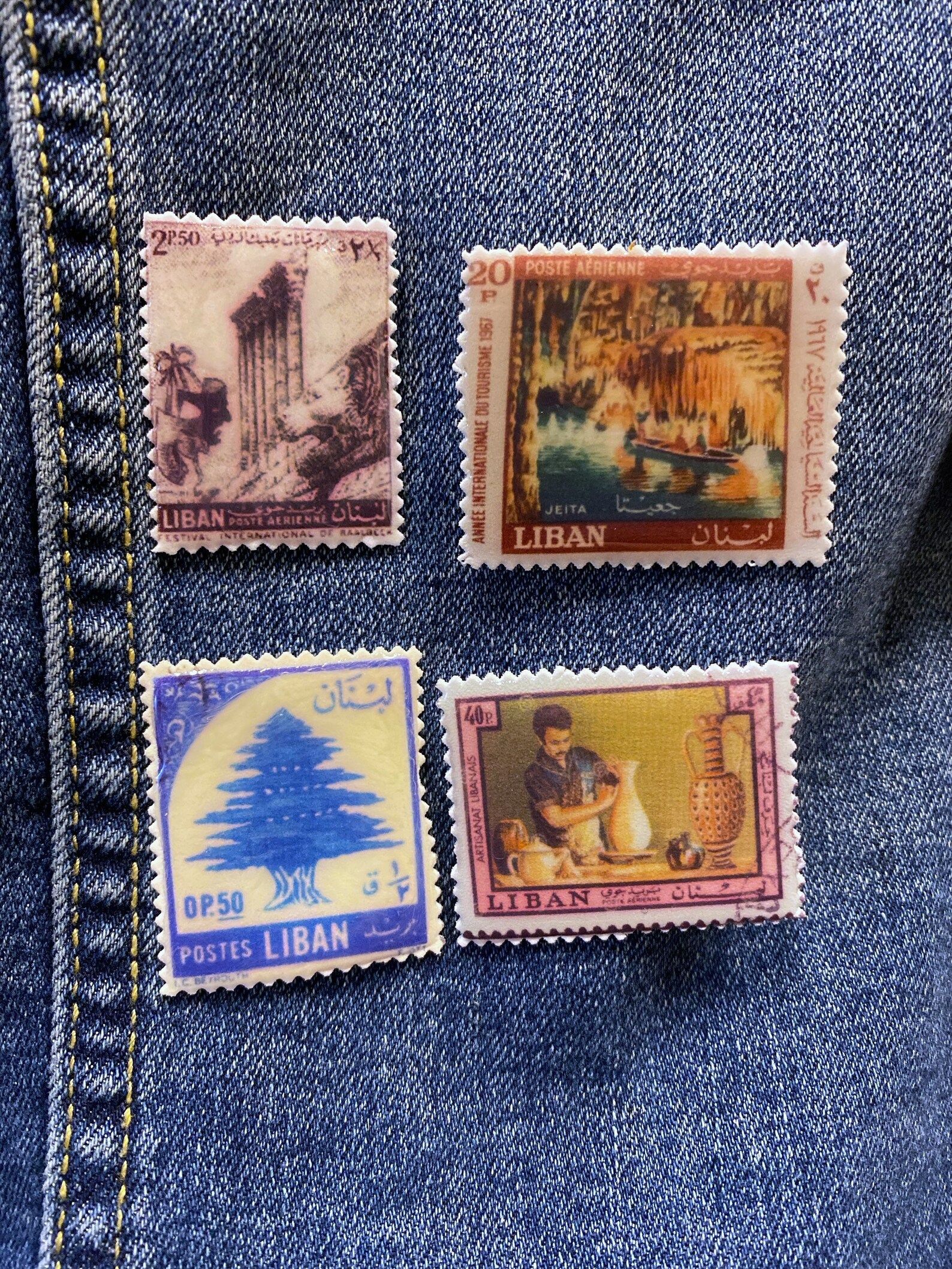 Lebanese Pins / Lebanese Heritage/ Lebanese Stamp Pin/ لبنان / الثوره ...