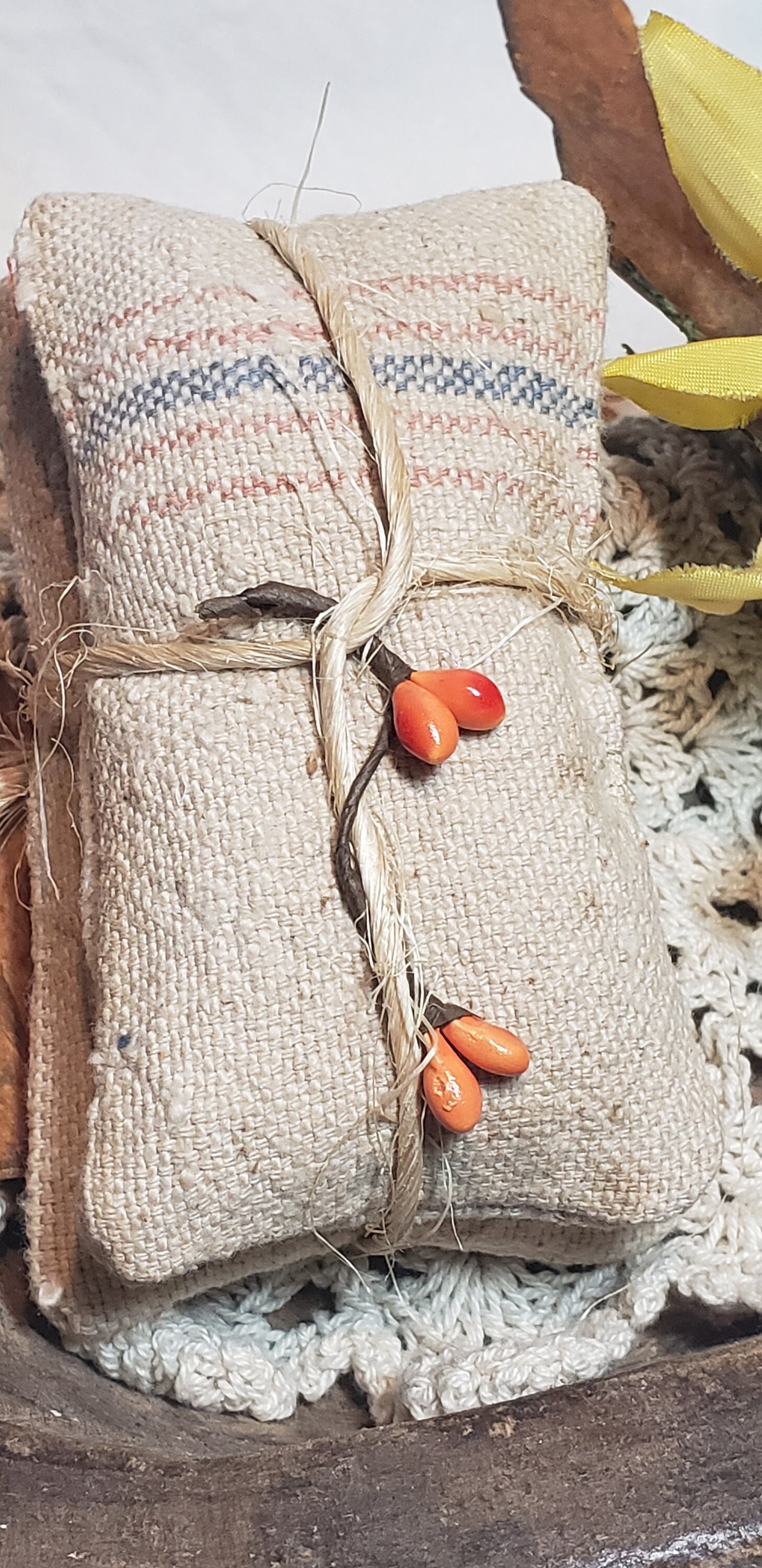 Grain Sack Lavender Sachet Bowl Fillers - Etsy