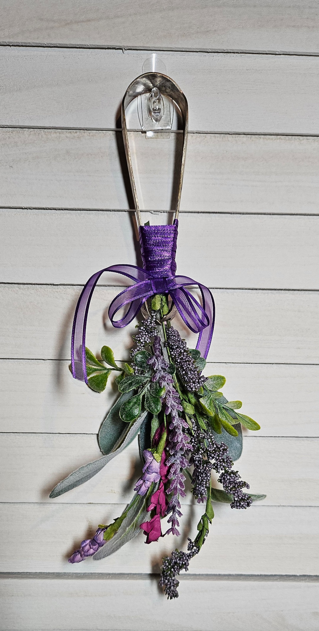 Antique Silverplate Sugar Tong Valentine Floral Spray Ornament Door ...