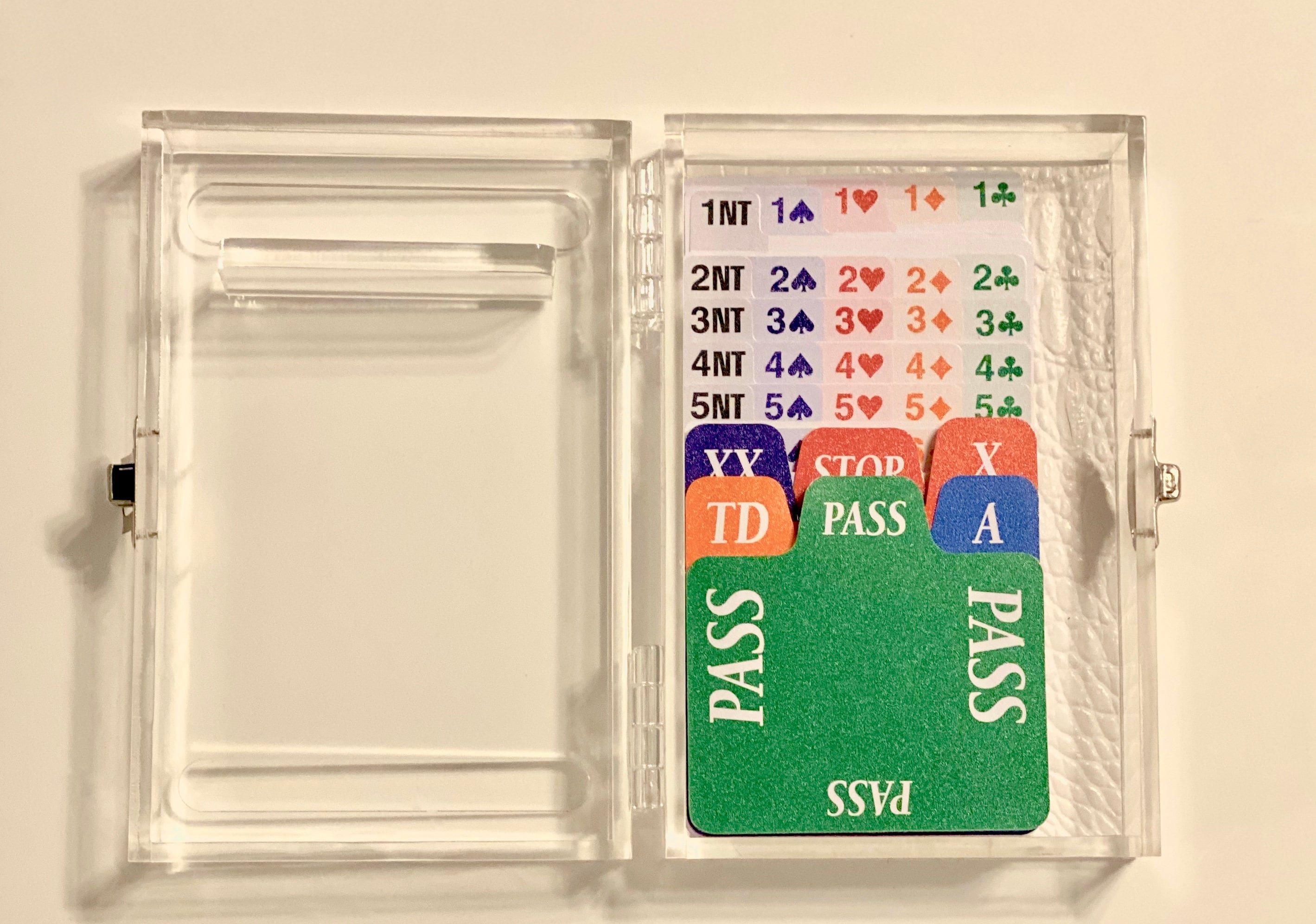 Acrylic Bridge Bidding Boxes - Etsy