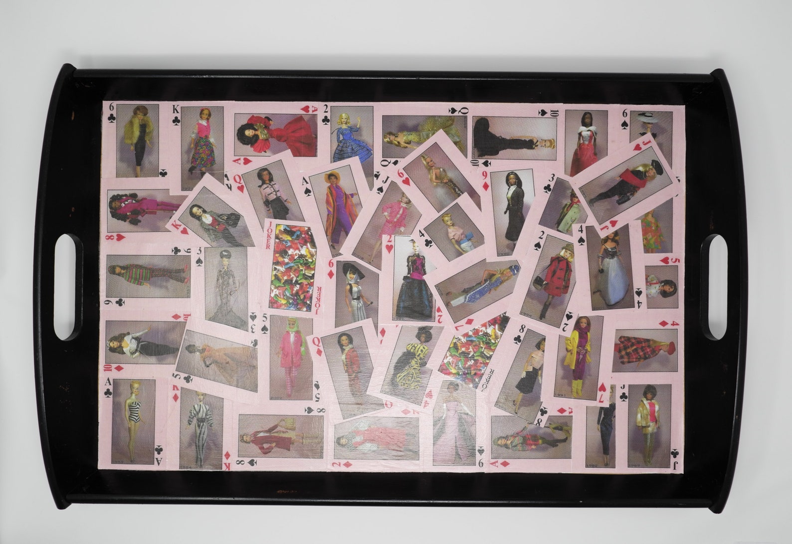 Black Decorative Serving Tray - Barbie Dolls - Etsy