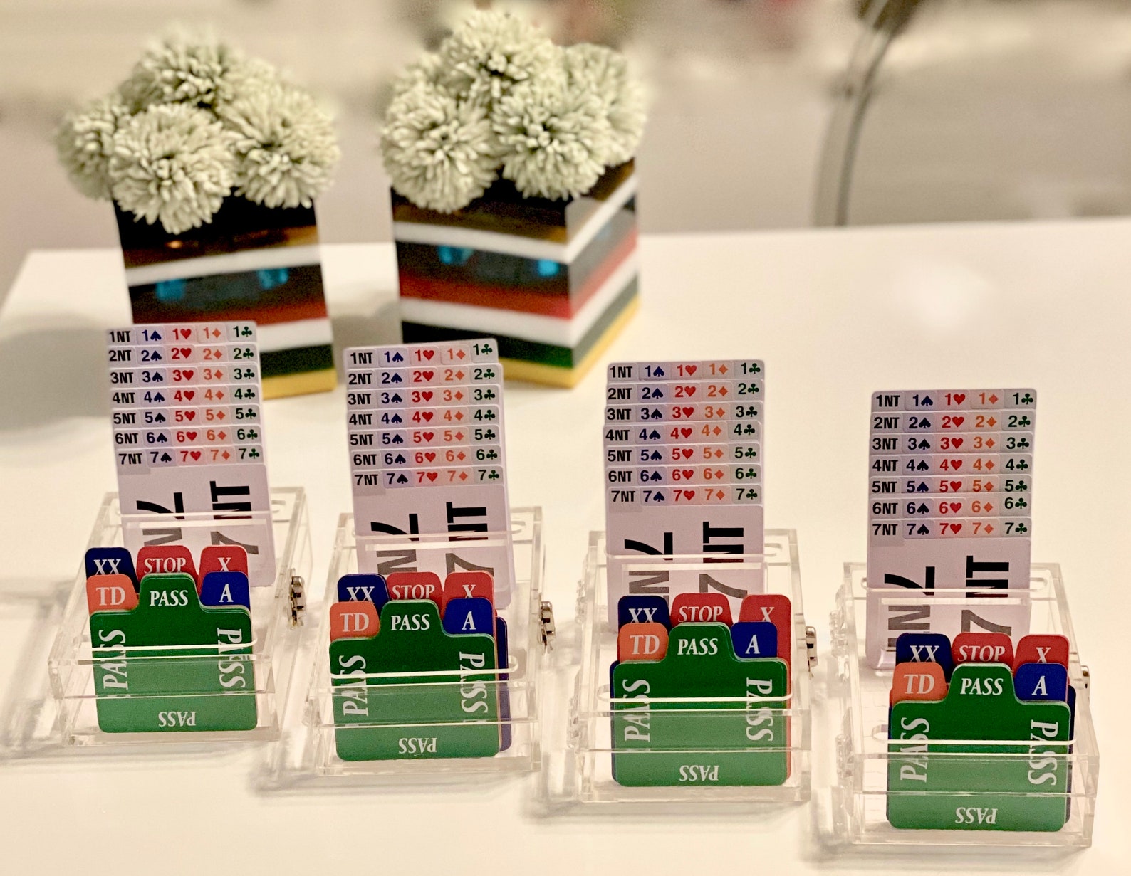 Acrylic Bridge Bidding Boxes - Etsy