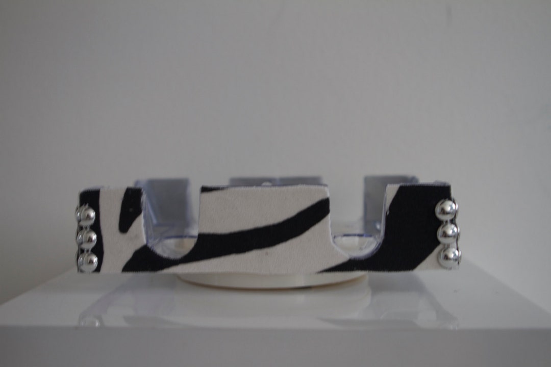 Zebra Pony Skin Canasta Tray - Etsy