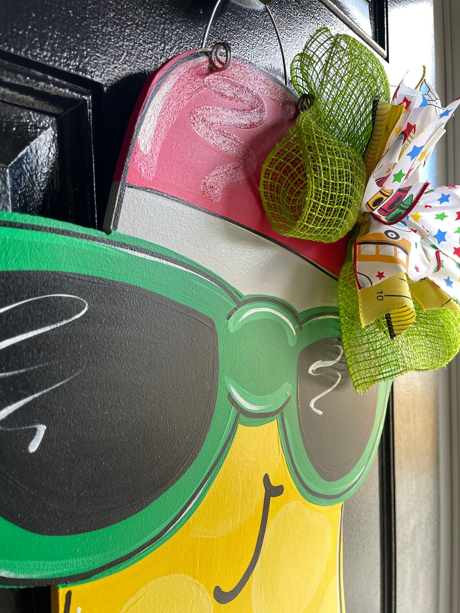 School Pencil and Sunglasses and Polka Dot Back to School Teacher Gift ...