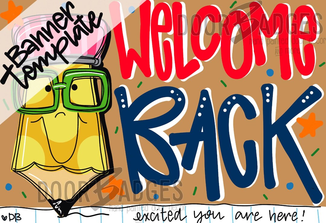 DIGITAL TEMPLATE - Kraft Party Banners - Happy Birthday Balloons - DIY ...