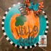 Fall Pumpkin Door Hanger Hello Fall Pumpkin Decor Fall - Etsy