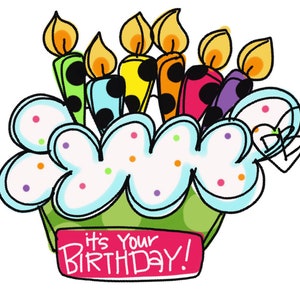 Birthday Cake Door Hanger - Cake Door Decor - Teacher Gift - Hand ...