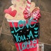 Valentine Love Latte Door Hanger - Valentines Day Door Decor ...