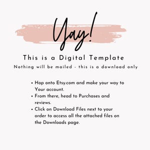 TEMPLATE: Joy Stocking Door Hanger Digital Download Template ...