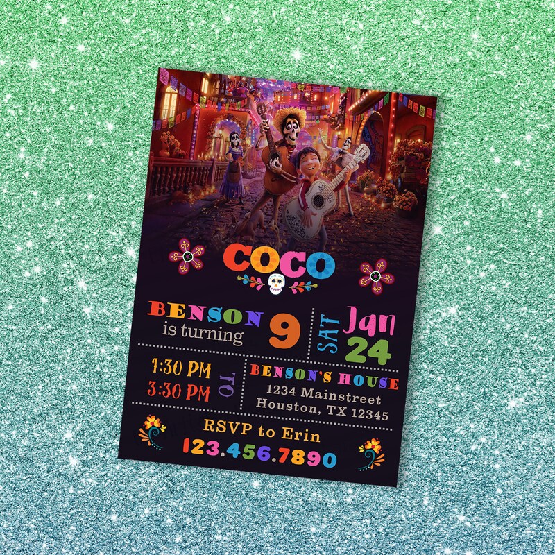 Coco Invitations - Etsy