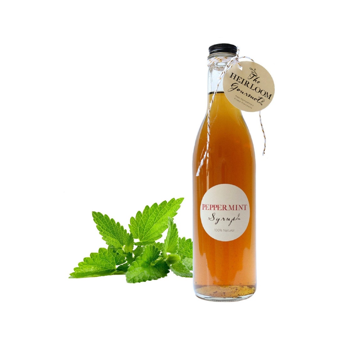 Gourmet Peppermint Simple Syrup // All Natural // New Hampshire Home ...