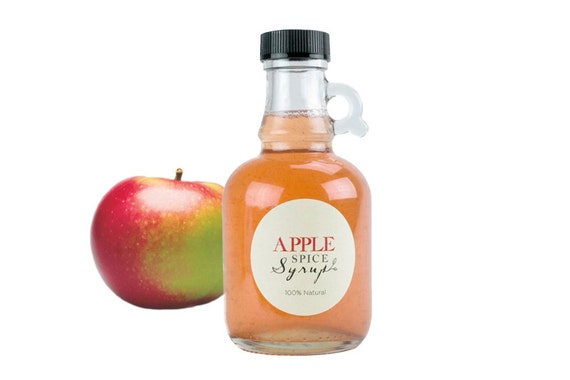 Gourmet Apple Spiced Syrup // All Natural // New Hampshire | Etsy