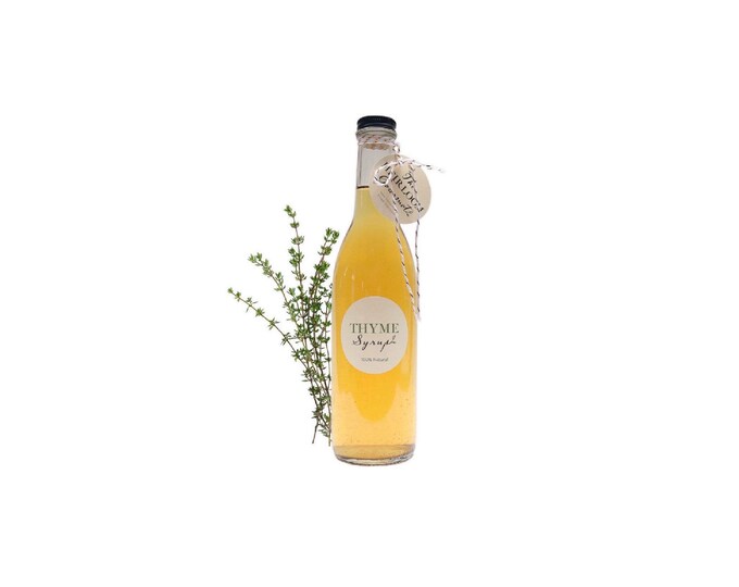 Gourmet Thyme Simple Syrup // All Natural // New Hampshire Home Grown ...