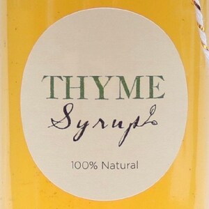 Gourmet Thyme Simple Syrup // All Natural // New Hampshire Home Grown ...