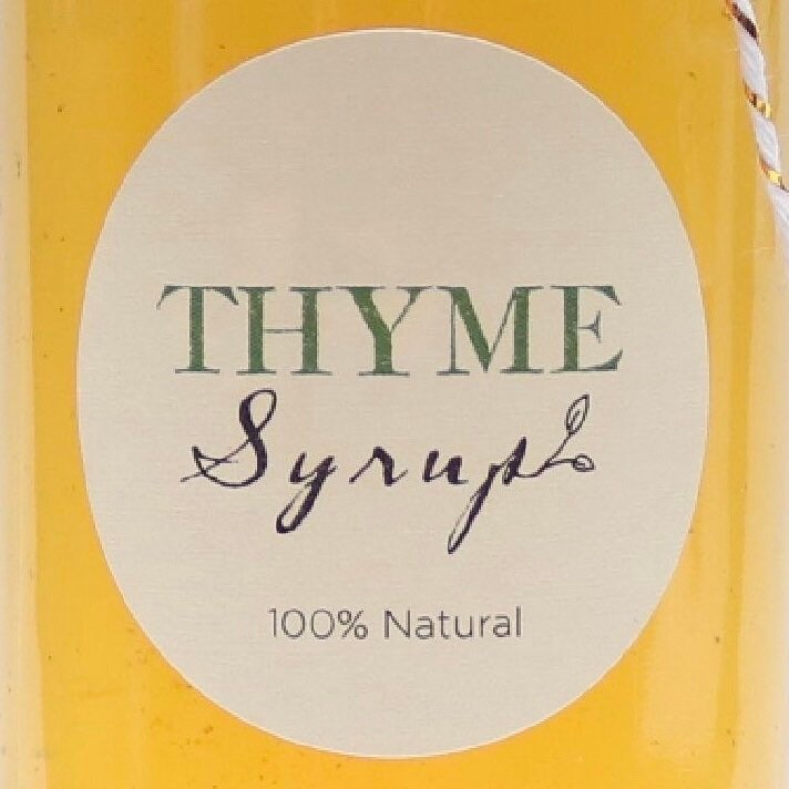 Gourmet Thyme Simple Syrup // All Natural // New Hampshire Home Grown ...