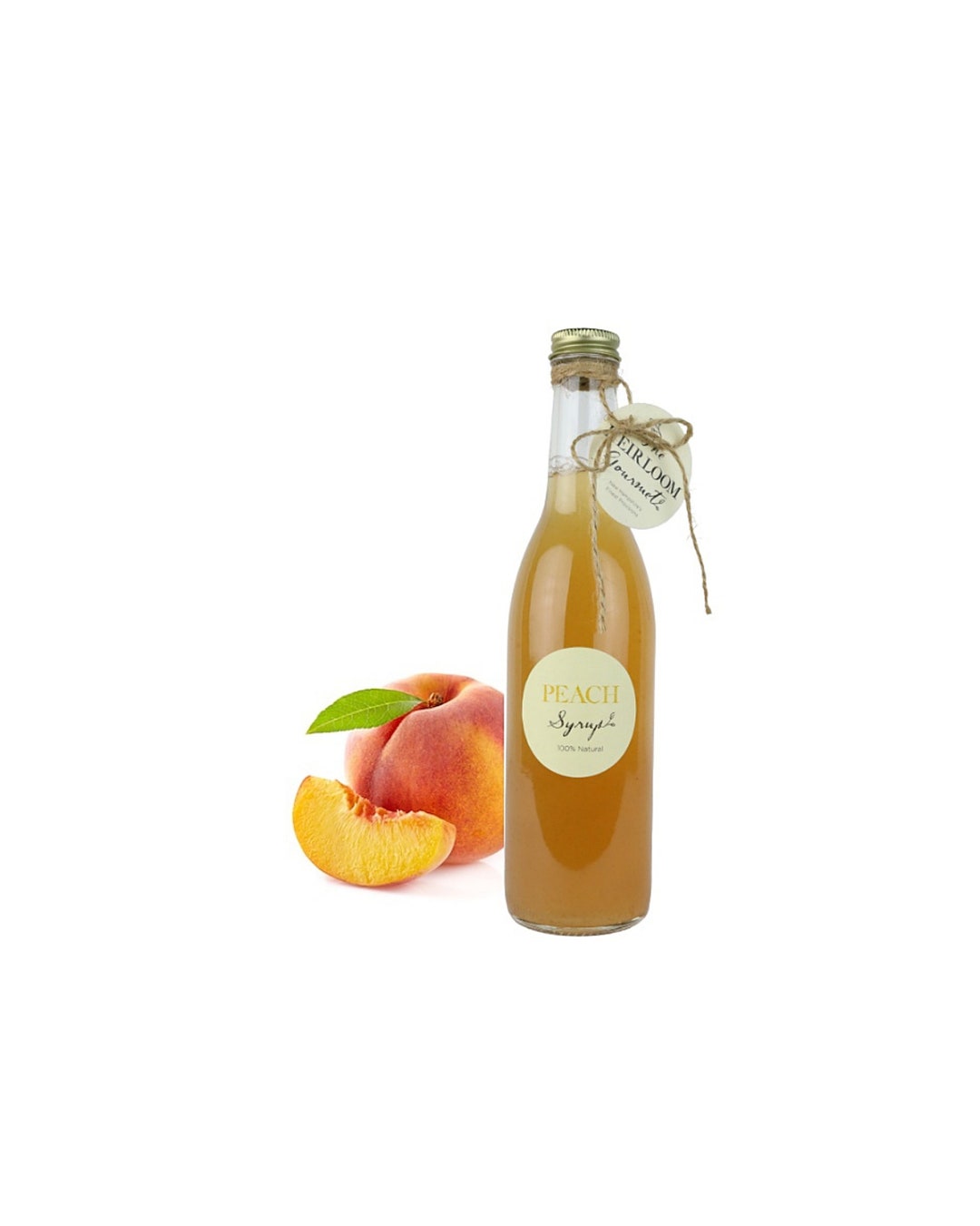 Gourmet Peach Simple Syrup // All Natural // New Hampshire Home Grown ...