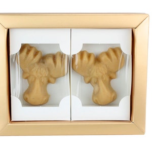 Pure New Hampshire Maple Candy // Large Moose Shape 2 Pack // 100% ...