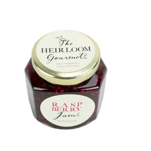 Gourmet Raspberry Jam // All Natural // New Hampshire Home Grown // 6 ...