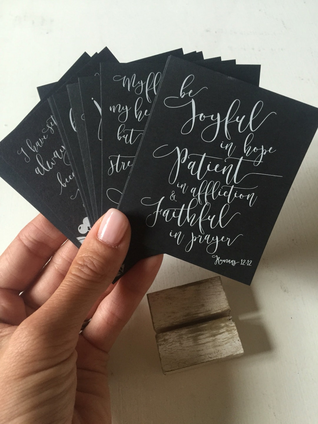 Scripture Cards for Women--faith, Christian, Inspiration - Etsy