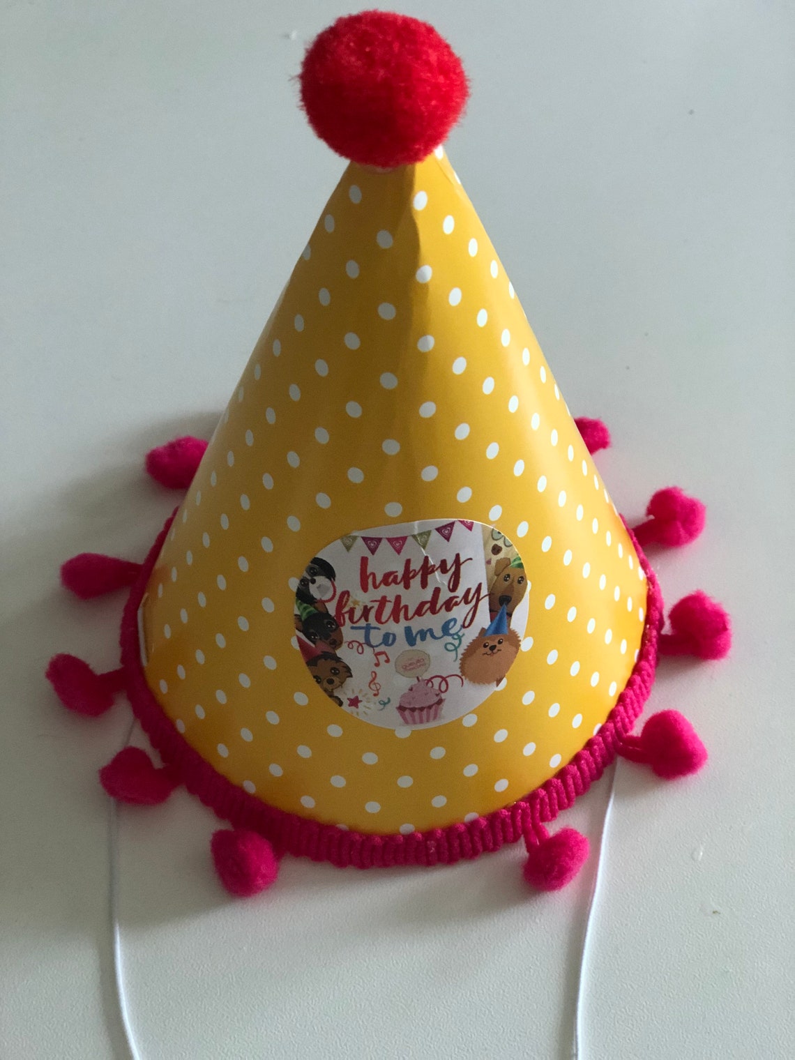 Happy Birthday Hats for Dog/ Party Hats for Dog/ Doh Hats/ Birthday Dog ...