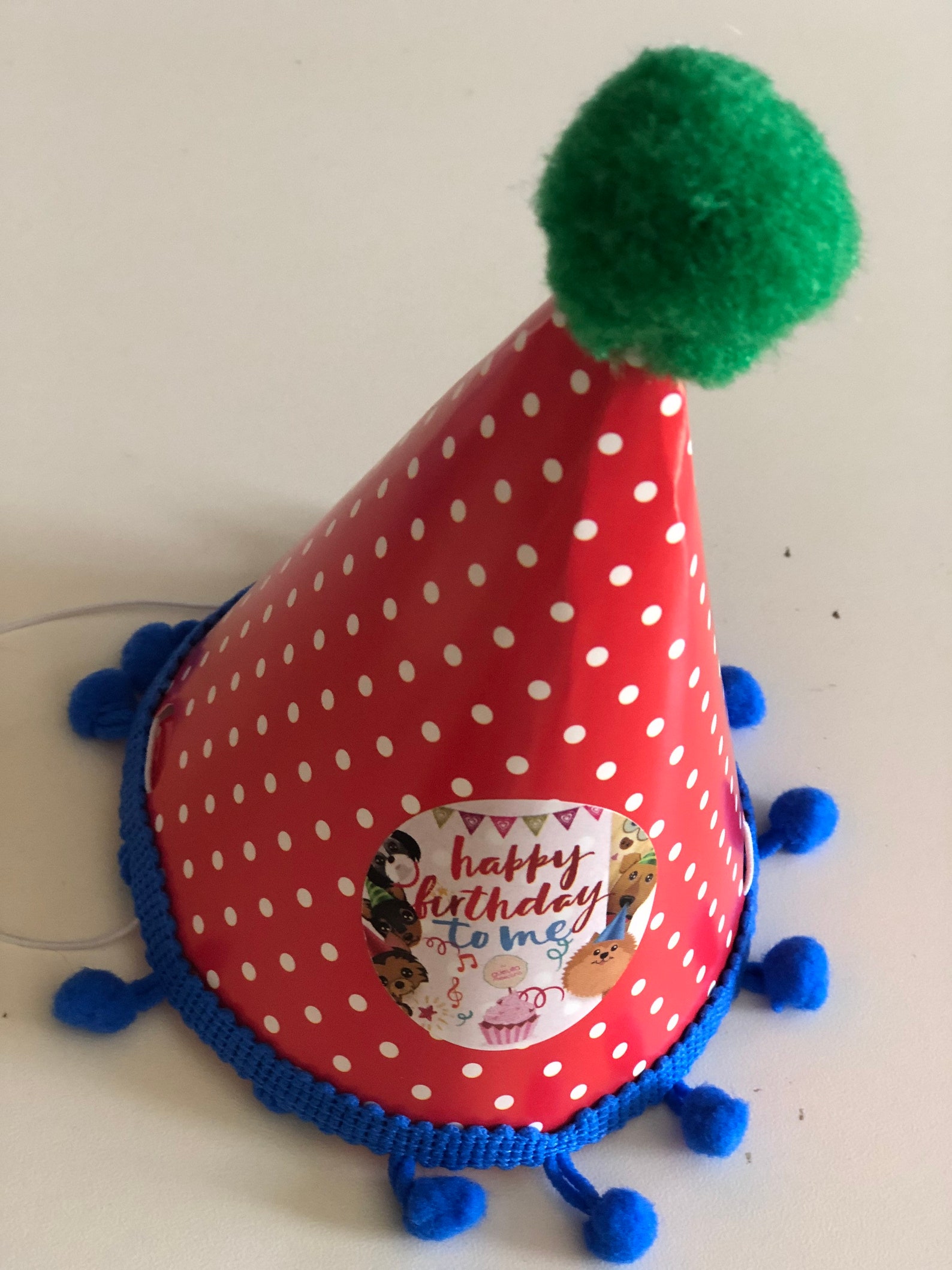 Happy Birthday Hats for Dog/ Party Hats for Dog/ Doh Hats/ Birthday Dog ...