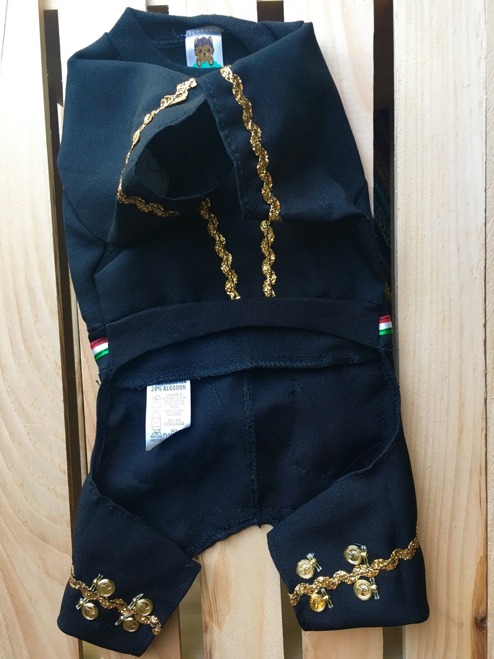 Mariachi Dog Costume/ Mariachi Outfit for Dogs/ Mexican Dog Costume ...