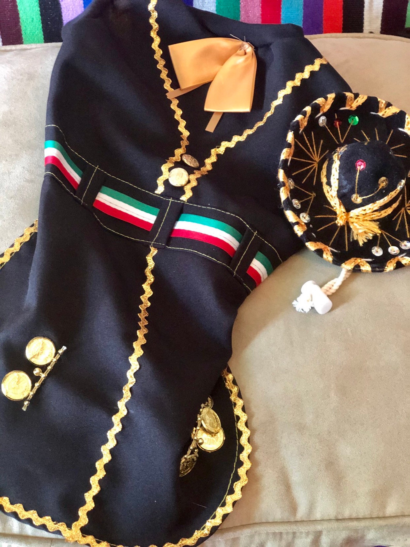 Mariachi Dog Costume/ Mariachi Outfit for Dogs/ Mexican Dog Costume ...