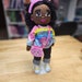 TBC Crochet Doll Pattern 18 Inch Crochet Doll Pattern Black Doll ...