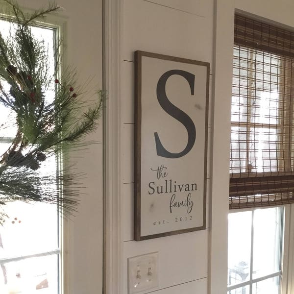 Initial Wall Decor - Etsy