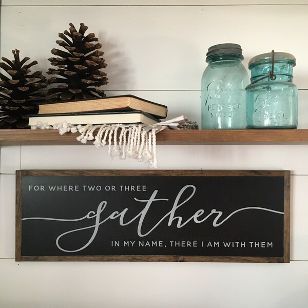 Where Two or Three - Etsy