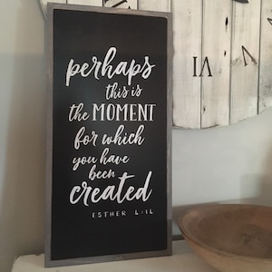 Perhaps This is the MOMENT Sign 1'X2' Wall Decor - Etsy