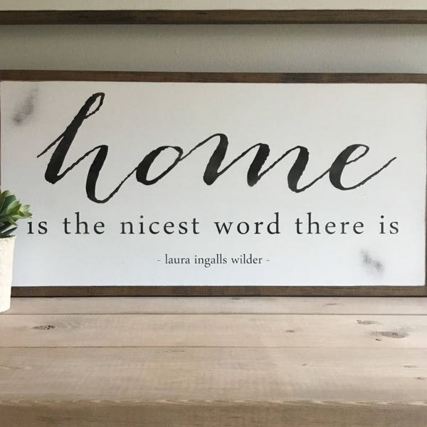 Word Home Decor - Etsy