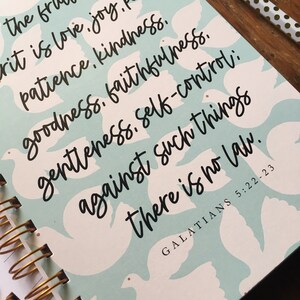 FRUIT OF the SPIRIT Journal | 5.5" X 8.5" | Perfect for Journaling ...