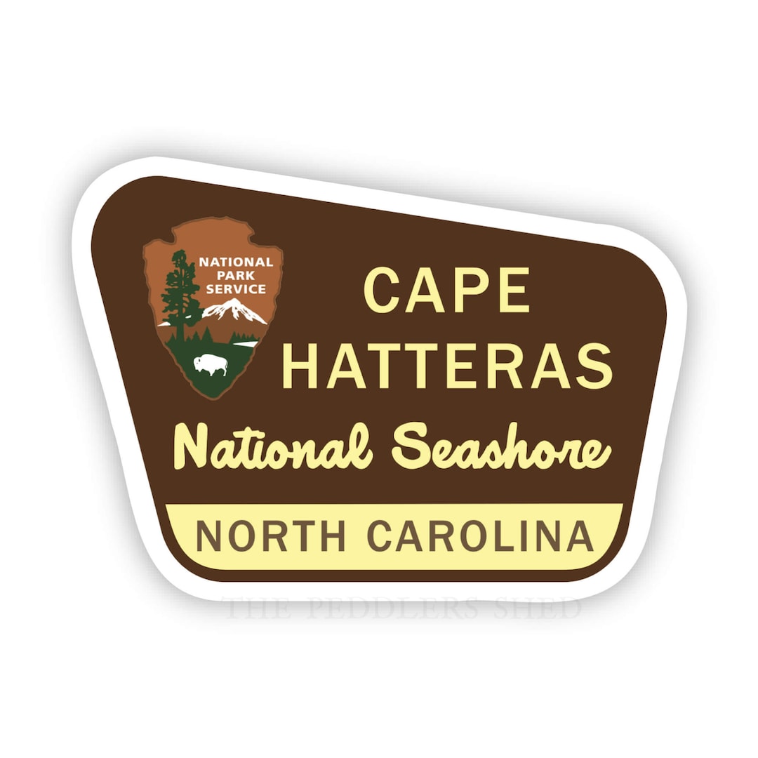 CAPE HATTERAS National Seashore Sticker Laptop Decal Water - Etsy