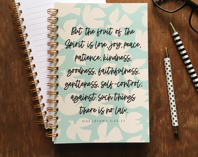 FRUIT OF the SPIRIT Journal | 5.5" X 8.5" | Perfect for Journaling ...