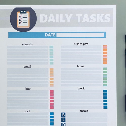 Printable to Do List Instant Download - Etsy