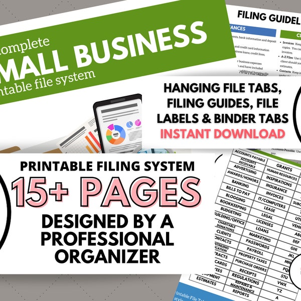 File Organization - Etsy