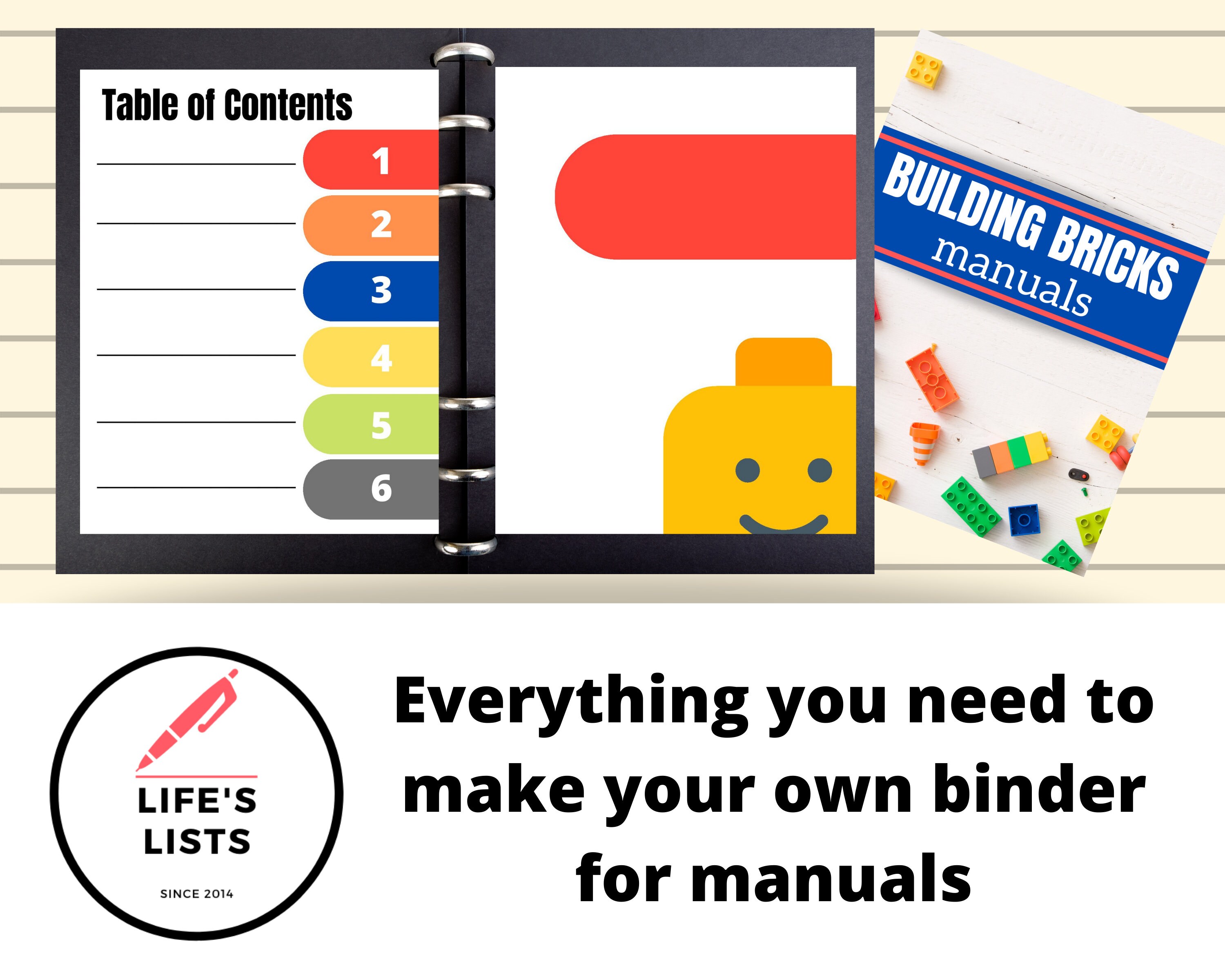 Building Bricks Organization System Printable Labels - Etsy Canada