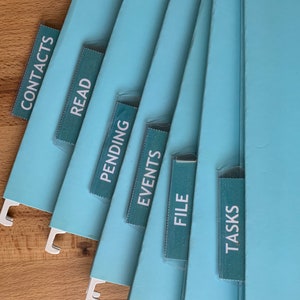 Printable Tickler File Tabs | Home Filing System (digital Download) - Etsy