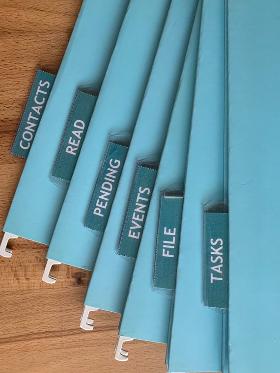 Tickler File System Printable Tickler File Tabs Digital - Etsy