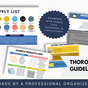 College Filing System DIY Printable | College Organizing System | File ...