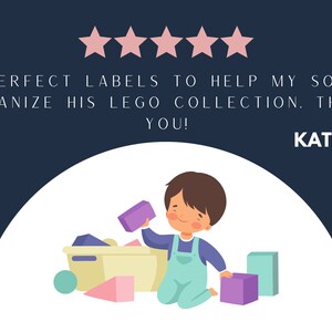 Building Bricks Organization System Printable Labels Summer 2023 Toy ...