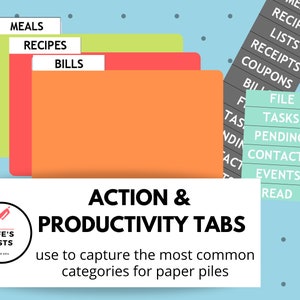 Tickler File System Printable Tickler File Tabs Digital - Etsy