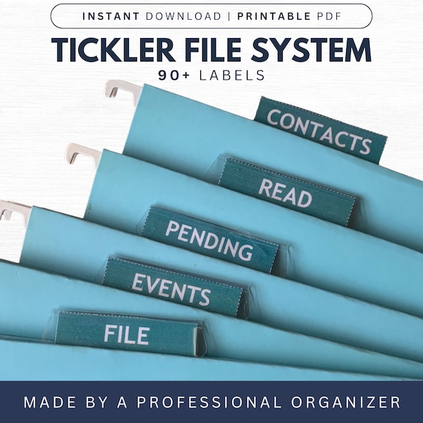 Filing System - Etsy