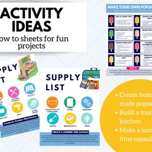 Summer Activity Bundle Cheap Kids DIY Printable Camp - Etsy
